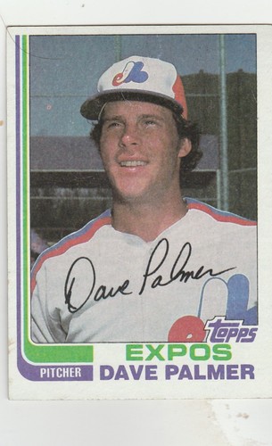 FREE SHIPPING-MINT-1982 Topps Montreal Expos Baseball Card #292 David ...