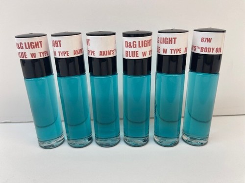 Akim's Perfume Body Oil 0.5 oz (6pc) D & G LIGHT BLUE W | eBay
