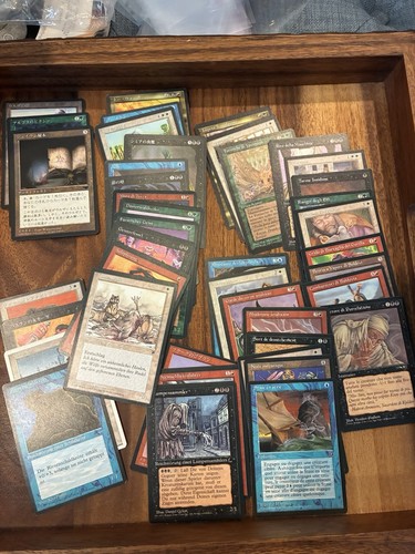 Magic The Gathering MTG Lot Of 42 Mixed Foreign/International Cards NM ...