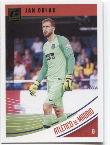 2018/19 Donruss Soccer JAN OBLAK Base Card - ATLETICO DE MADRID - #50 ...