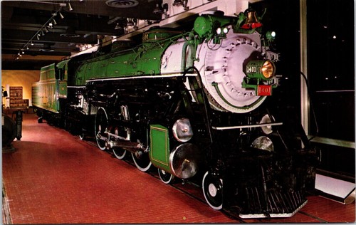 Vintage Postcard, Southern Railway 1401 Locomotive in the Smithsonian ...