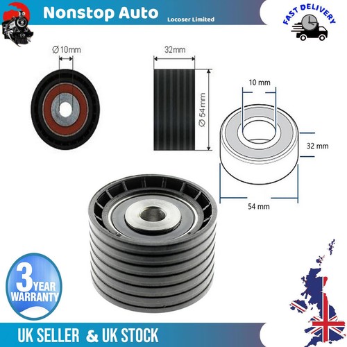 Ventilateur Poulie Tendeur Courroie - V - Côtelé de Pour Dacia Logan ...