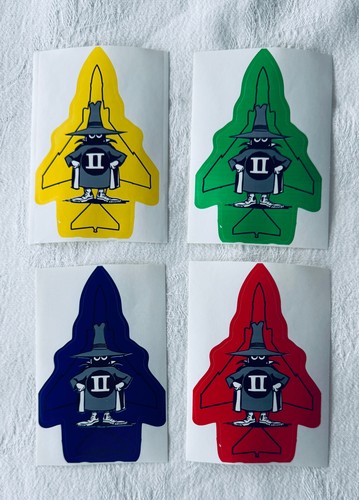 NEW LOT (4) Mcdonnell Douglas F4 PHANTOM Fighter Jet "Spook" LOGO Decal ...