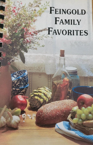 Feingold Diet Cookbook Volume 1 | eBay