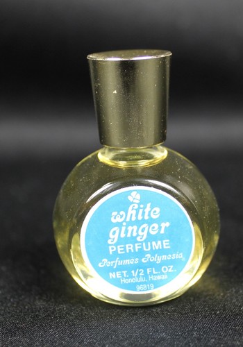 Vintage White Ginger Cologne by Perfumes Polynesia Honolulu Hawaii 1/2 ...