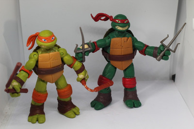 Nickelodeon Teenage Mutant Ninja Turtles Cartoon & TV Character Action ...