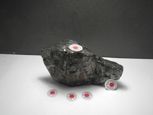 Hunk of Anthracite Lehigh Coal Scatter Tags Advertisement | eBay