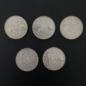 1966 Round 50 Cent Coin for sale | eBay AU