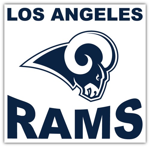 Los Angeles Rams NFL Sport Car Bumper Sticker Decal "SIZES" | eBay