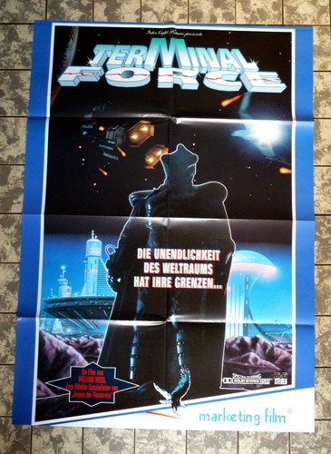 TERMINAL FORCE / Galaxis - VIDEO-POSTER -Ger 1-Sheet Poster ´95 ...