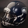 ***CUSTOM*** SEATTLE SEAHAWKS Full Size NFL Riddell SPEED Football ...