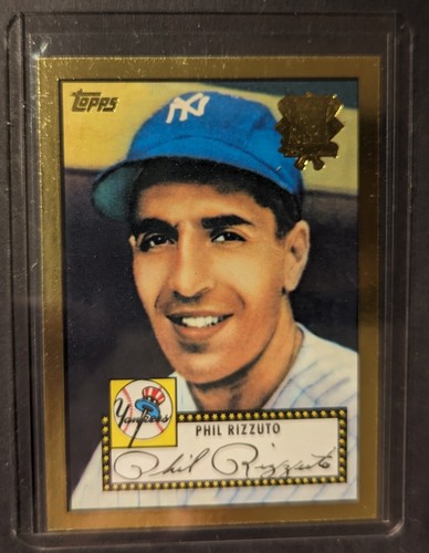 2001 Topps 1952 World Series Reprint Gold #11 Phil Rizzuto | eBay