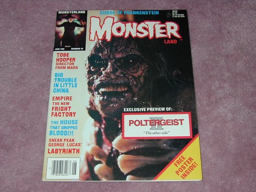 MONSTERLAND magazine #10, Poltergeist, Tobe Hooper, Labyrinth, MONSTER ...