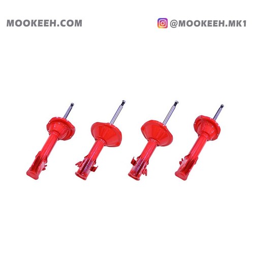 MOOKEEH Short Stroke Front & Rear Struts Shocks For SUBARU 02-03 Sedan ...