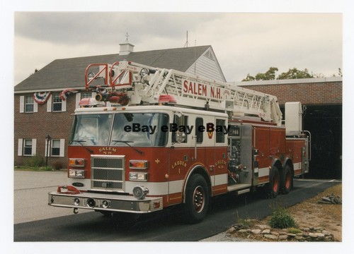 Salem, NH Ladder 1 1999 Pierce Dash Fire Truck Photo | eBay