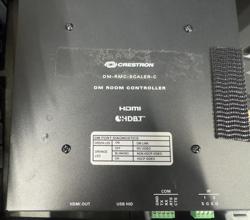 Crestron DM-RMC-SCALER-C DM Room Controller -- Power Adapter INCLUDED ...