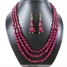 Rare Fabulous Multi drop & 260+ carat Ruby SS necklace & any free ruby ...