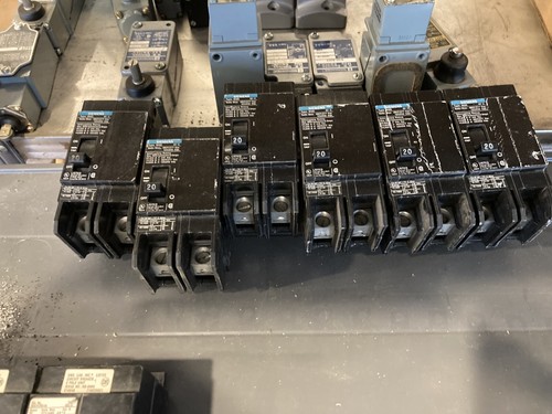 SIEMENS BQD220 2 Pole 20 AMP Type BQD Circuit Breaker New No Box One In ...
