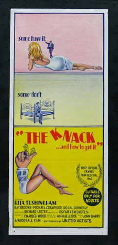 THE KNACK AND HOW TO GET IT - 13"x30" Original Movie Poster Australian ...