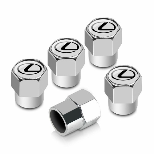 Lexus Tire Stem Valve Caps Set (Chrome) | eBay