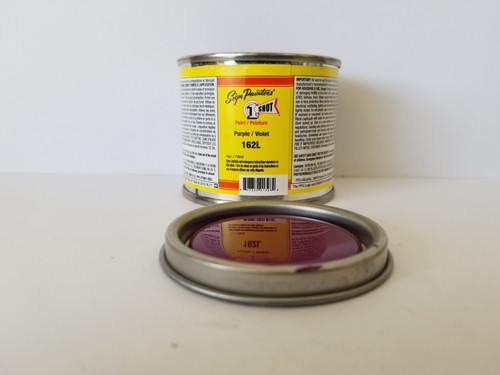 1 Shot 162L 4oz, QP. Purple Lettering, Pinstriping Enamel One Shot | eBay