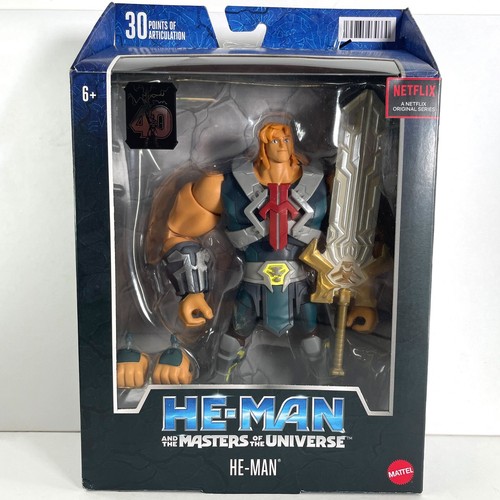 Masters of The Universe Masterverse Animated He-Man 7" Figure Gift ...