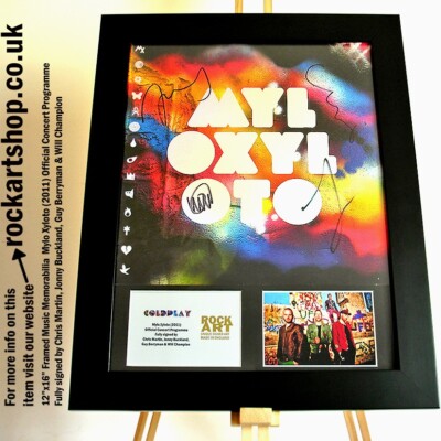 Autographed Coldplay Memorabilia for sale | eBay