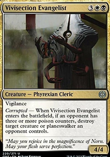 MTG Vivisection Evangelist NM-Mint Phyrexia: All Will Be One | eBay