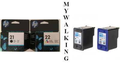 Genuine Hp 21 22 Ink Cartridge for sale | eBay UK