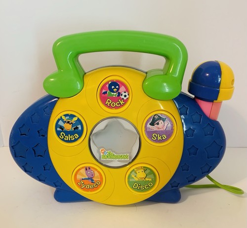 Mattel The Backyardigans Sing Along Music Maker Nick Jr Microphone ...