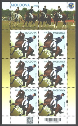 Moldova 2023 Sport , Horses, 1 sheetlet, MNH | eBay
