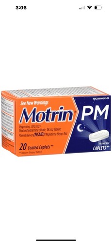 MOTRIN PM TABLET 20CT | eBay