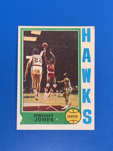 1974-75 Topps Dwight Jones Basketball Card #59 Atlanta Hawks Set Break ...