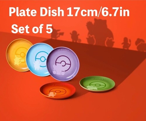 Le Creuset Pokemon Collection 2024 Pokemon Sphere Plate Dish 17cm/6.7in ...