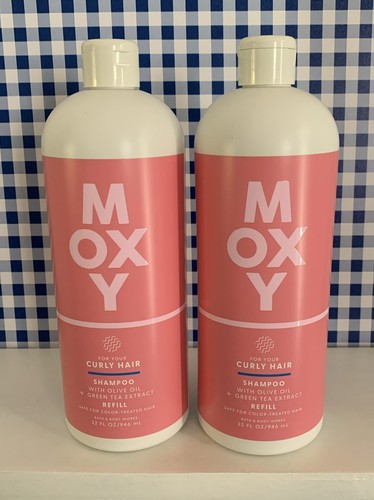 2X ~ Bath & Body Works ~ MOXY for CURLY HAIR ~ Shampoo ~ Refill ~ 32 Oz ...