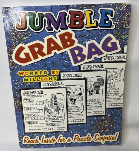 Jumble® Grab Bag: Reach Inside for a Puzzle Surprise! (Jumbles®) | eBay