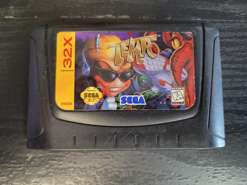 Tempo for Sega Genesis 32X Cart Great Shape | eBay
