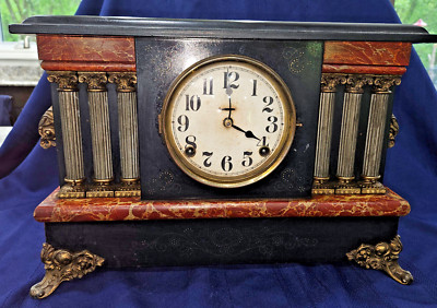 Vintage Ingraham Clock In Collectible Wall Clocks 1930-1969 for sale | eBay