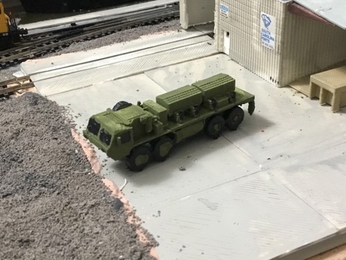 N SCALE MILITARY ARMY PATRIOT MISSLE ROCKET MOBILE POWER UNIT 3D PRINT ...