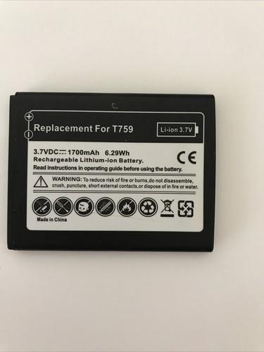 High Grade 1700mAh Replacement Battery for Samsung Exhibit 4G SGH-T759 ...