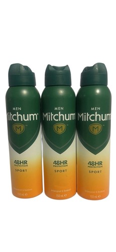 Mitchum Men Spray - Antiperspirant & Deodorant - Sport 150 ml 3 Pack ...