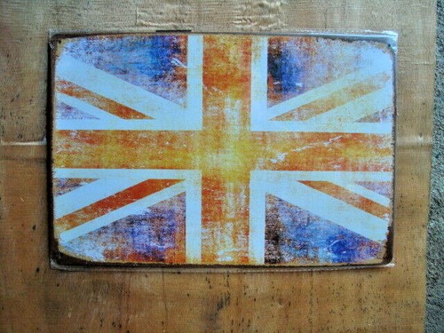 UNION JACK ,,,Home Decor Metal Sign/Picture | Novelty 30cm x 20cm free ...