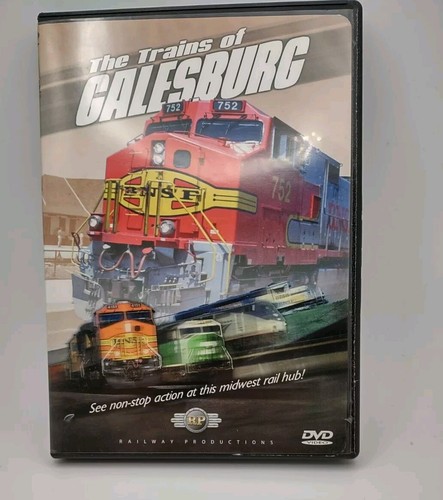 Trains of Galesburg - Railway Productions Train DVD Video 616964105172 ...