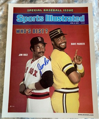 Jim Rice signed autographed 11x14 photo Sports Illustrated Cover Dave ...