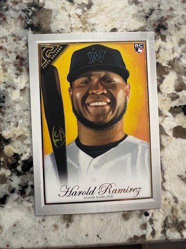 2019 TOPPS GALLERY ROOKIE CARD MIAMI MARLINS HAROLD RAMIREZ #16 | eBay