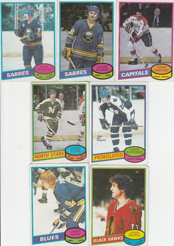 1980-81 OPC LOT 7 MARTIN SAVARD BOUCHARD | eBay