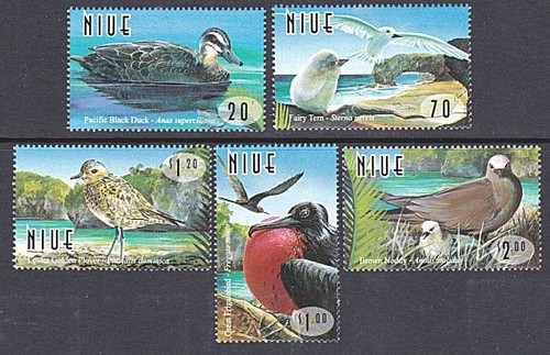 NIUE 1998 Birds set fine MNH ...