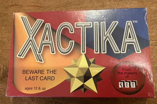 XACTIKA Card Game | Beware The Last Card | Ages 12+ | Sealed | eBay
