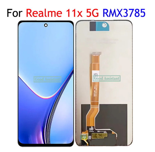 For OPPO Realme 11x 5G RMX3785 LCD Display Touch Screen Digitizer Panel ...