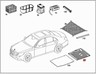 Genuine MERCEDES X222 S-CLASS W222 X222 Stowage tray 2228141200
